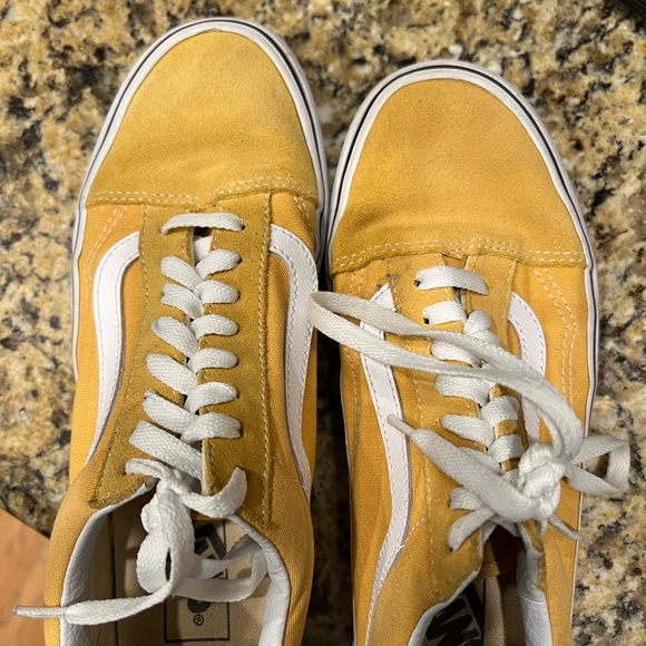 Vans | Shoes | Mustard Yellow Vans | Poshmark